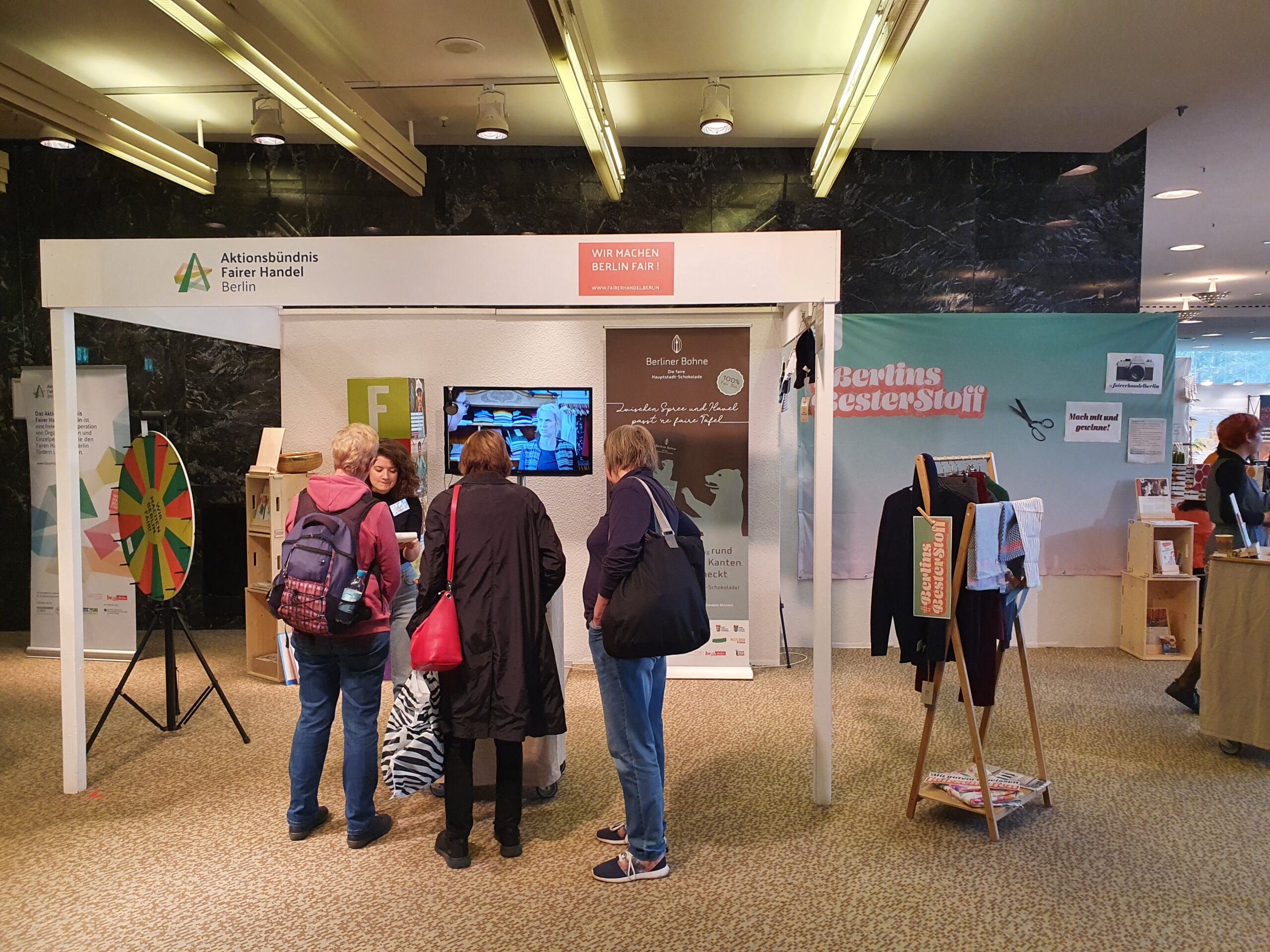 Der Faire Handel als wichtiger Baustein auf dem Bazaar Berlin - Aktionsbündnis Fairer Handel Berlin